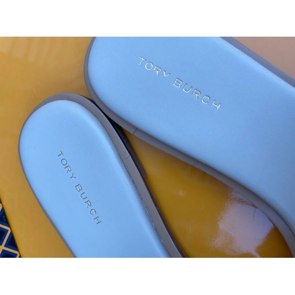 Tory Burch | Shoes | Nib Tory Burch Everly Slide Sandals Calf Leather ...